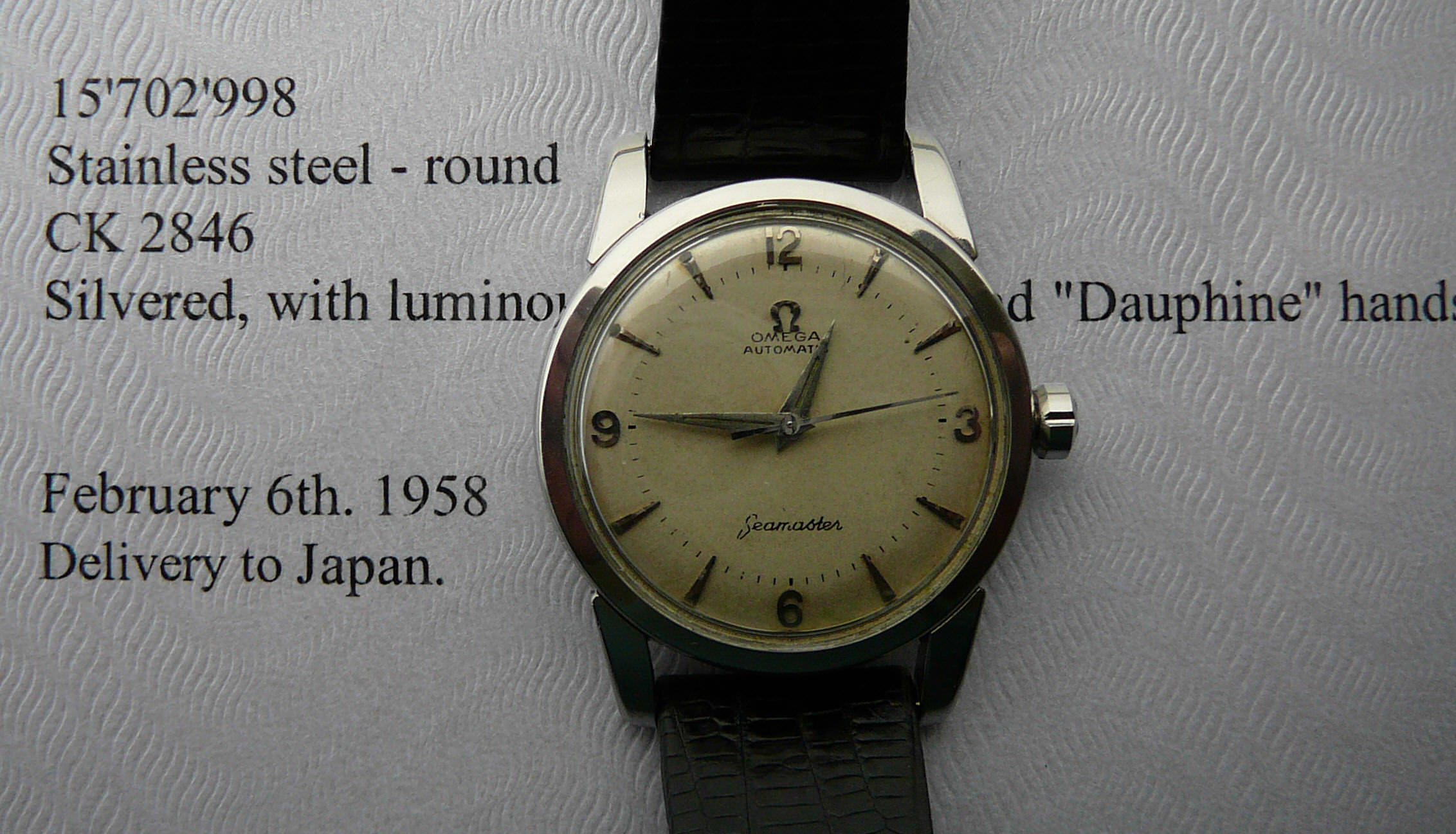 My Watches - Omega Seamaster cal 510